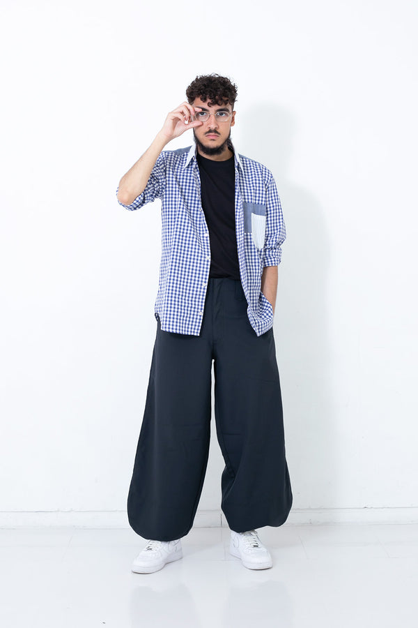 Japan made Summer Serge 13 Edo-Style Tobi Pants