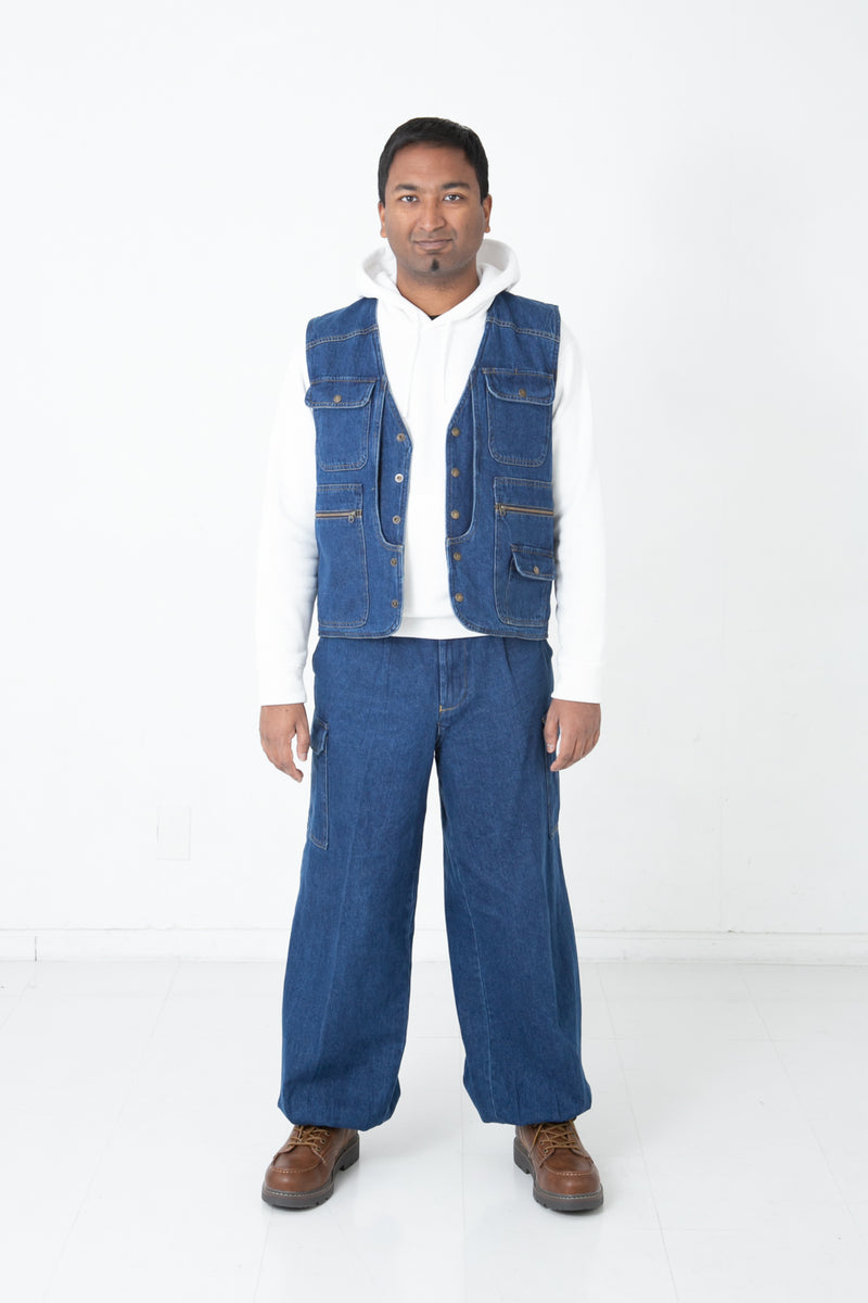 Denim 14 Cargo Nikka Pants